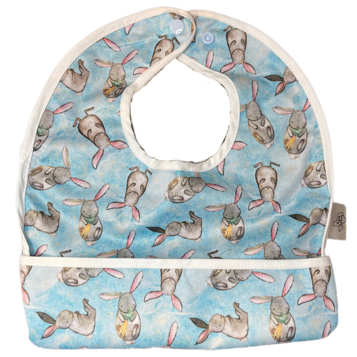 Bouncing Bunnies - The Flip Bib – Texas Tushies - Modern Cloth Diapers ...