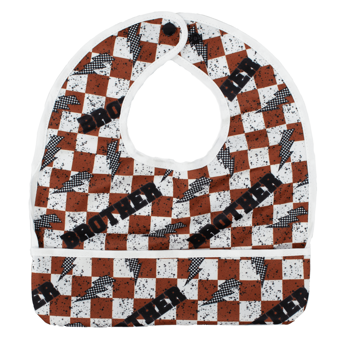 Brother Check - The Flip Bib – Texas Tushies - Modern Cloth Diapers ...