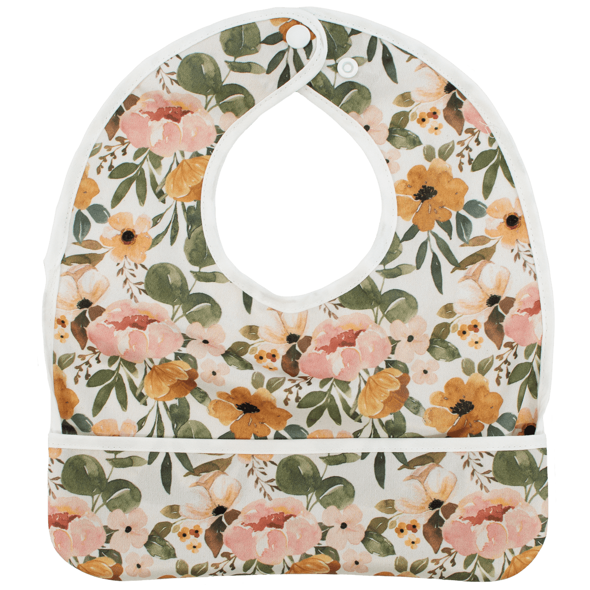 Josie Floral - The Flip Bib – Texas Tushies - Modern Cloth Diapers & Beyond
