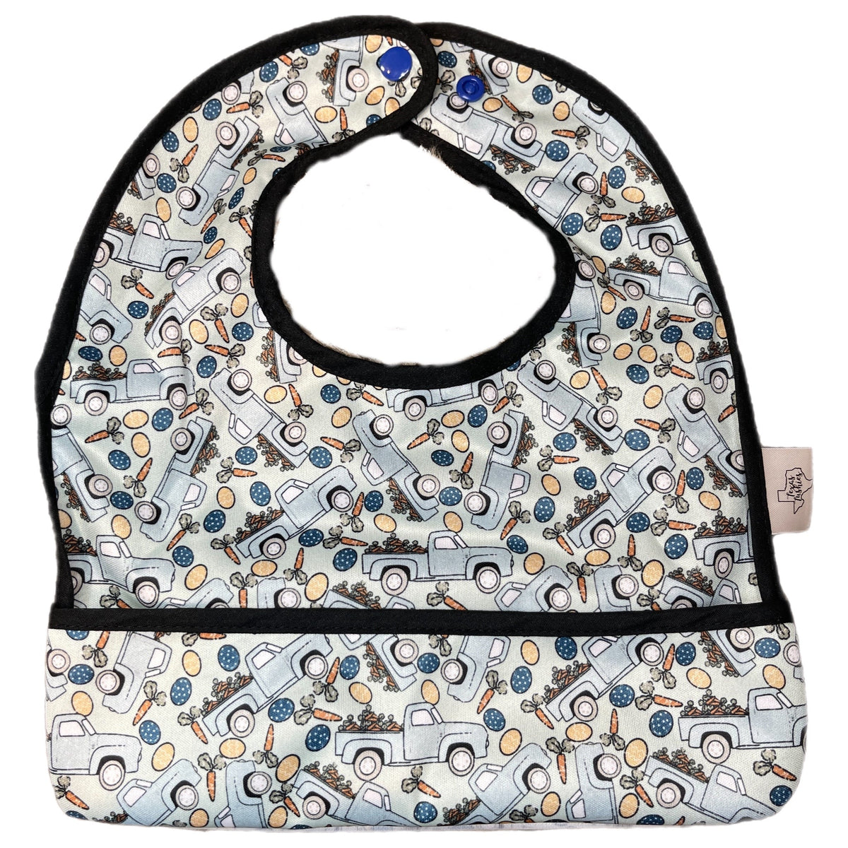 Loads Of Carrots - The Flip Bib – Texas Tushies - Modern Cloth Diapers ...